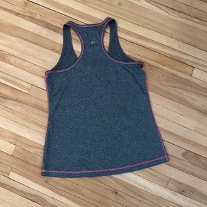Layer 8 | Tops | Grey Racerback Tech Tank | Poshmark